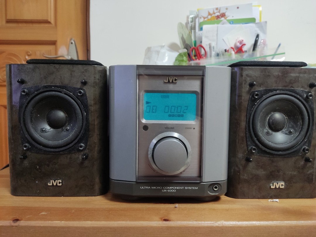 JVC UX-1000 MINI HIFI, 音響器材, Soundbar、揚聲器、藍牙喇叭、耳擴 - Carousell
