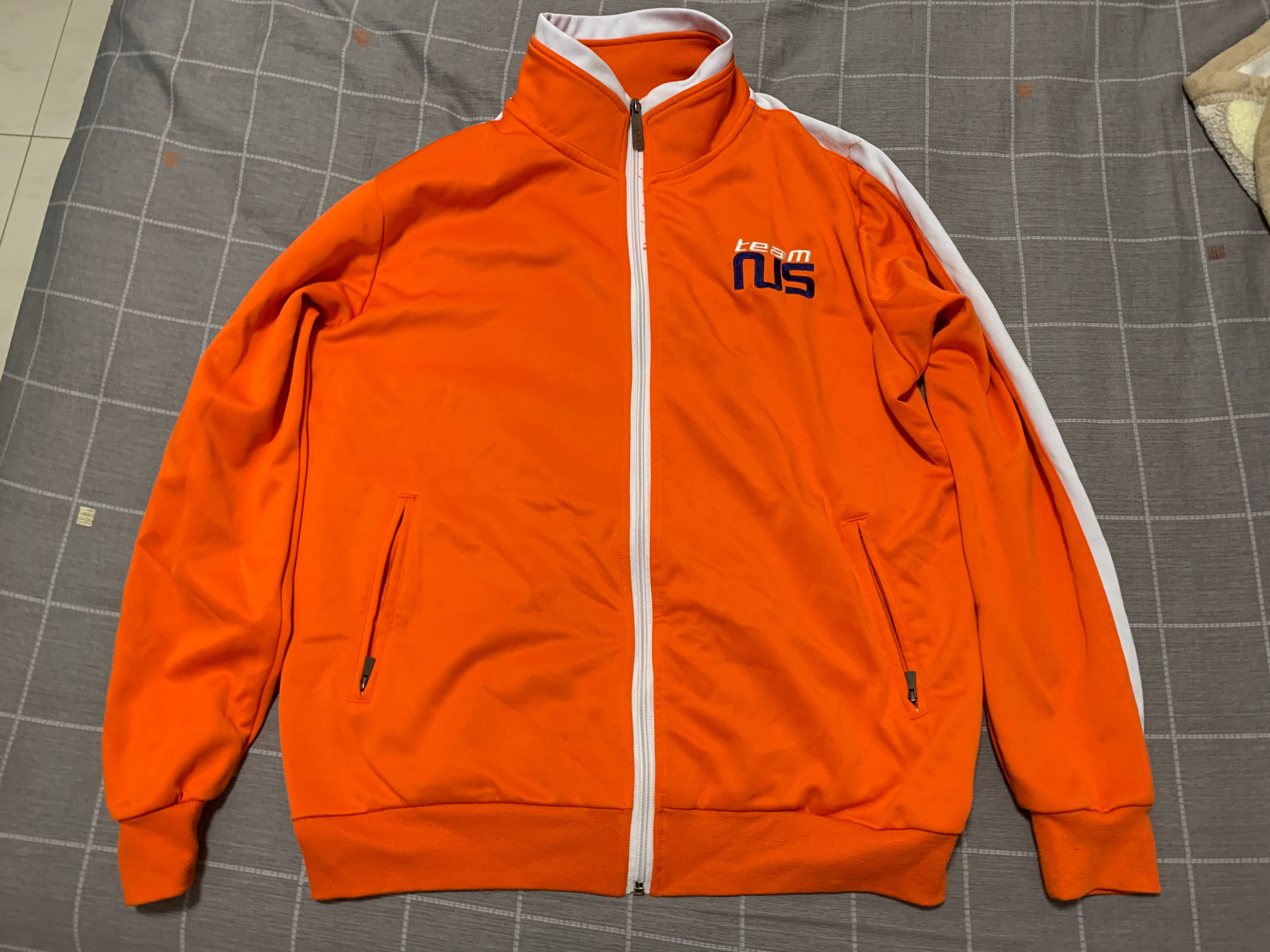 (L size) Rare collection NUS Varsity Athlete jacket, Men's Fashion ...