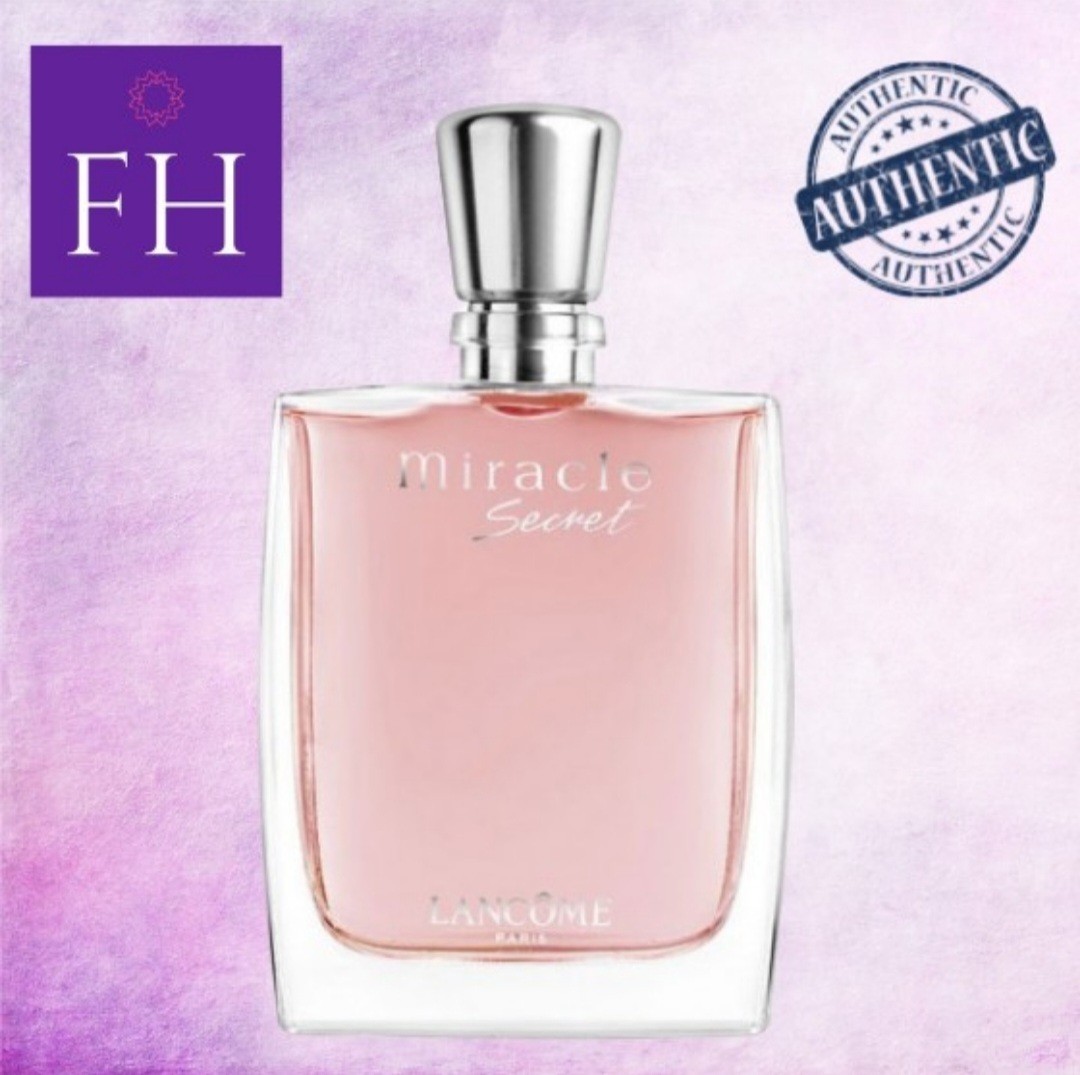 LANCOME MIRACLE SECRET EDP EAU DE PARFUM PERFUME 100ML, Beauty ...