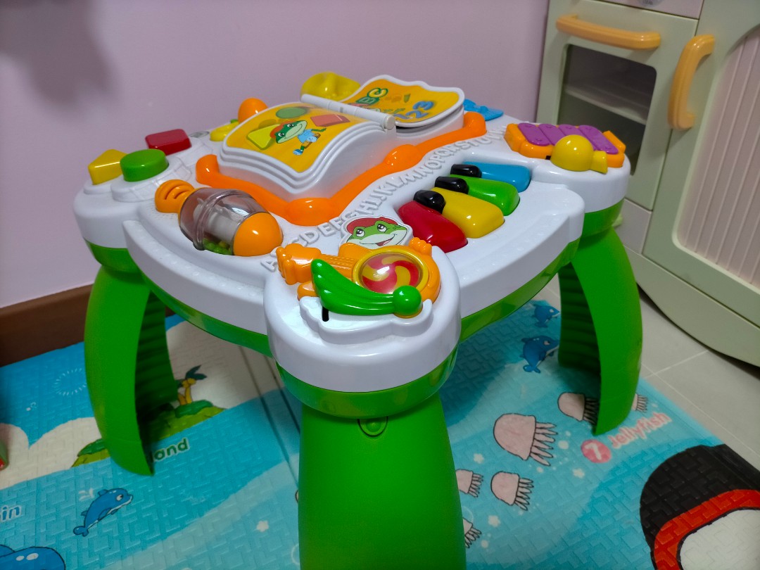 Leapfrog Learn and Groove Musical Table, Babies & Kids, Infant Playtime ...