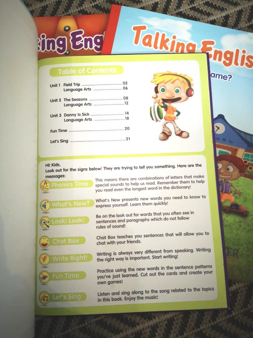 Grolier // Talking English // Learning kit // Preschoolers to Lower ...