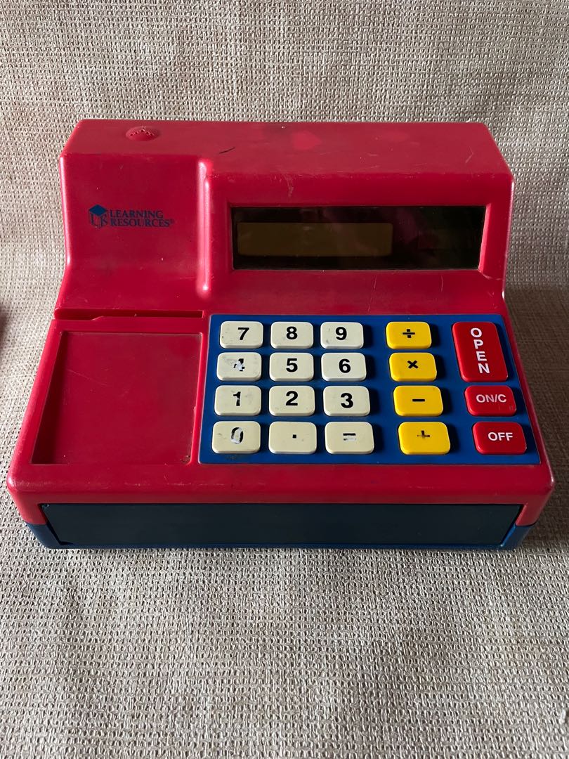 Learning Resources Solar Powered Cash Register, Hobbies & Toys, Toys ...