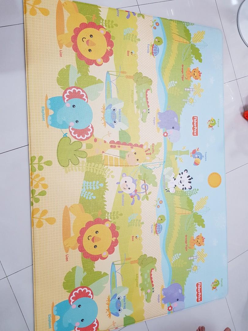 LG Hausys Playmat (Fisherprice Design), Babies & Kids, Infant Playtime ...