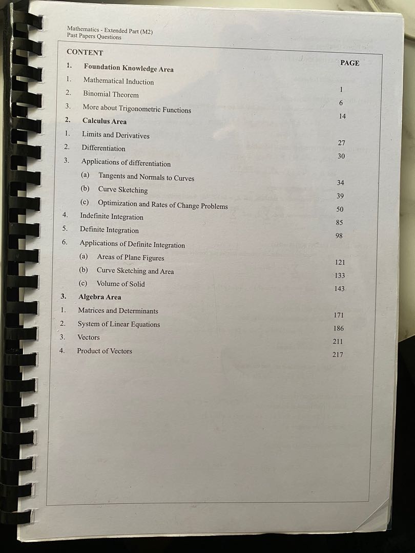 M2 DSE past paper, 興趣及遊戲, 書本 & 文具, 教科書 - Carousell