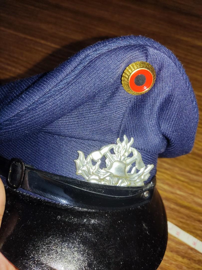 M BISON HAT COSPLAY POLICE KAPITAN SIZE Xl 59, Men's Fashion, Watches ...