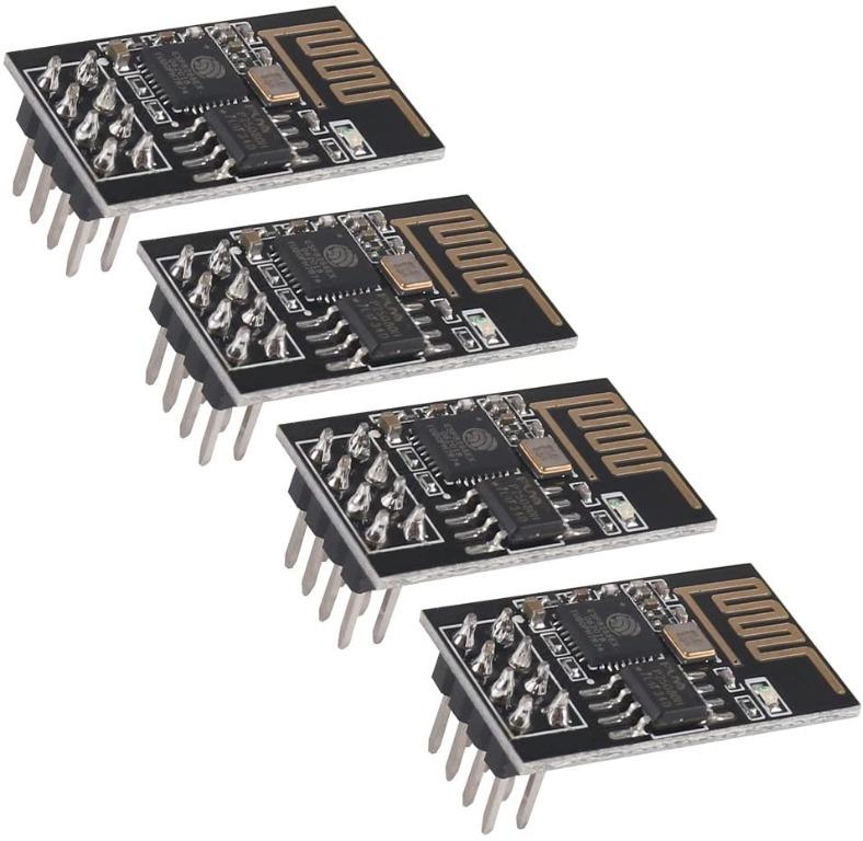 MakerHawk 4pcs ESP8266 ESP-01S WiFi Serial Transceiver, Computers & Tech, Parts & Accessories ...