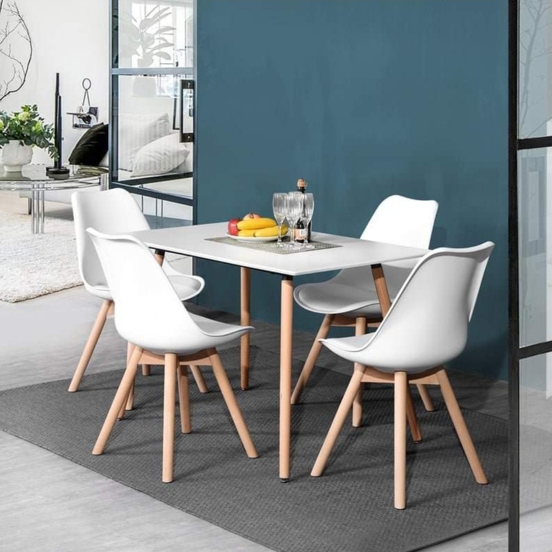 MINIMALIST DINING SET, Furniture & Home Living, Furniture, Tables ...