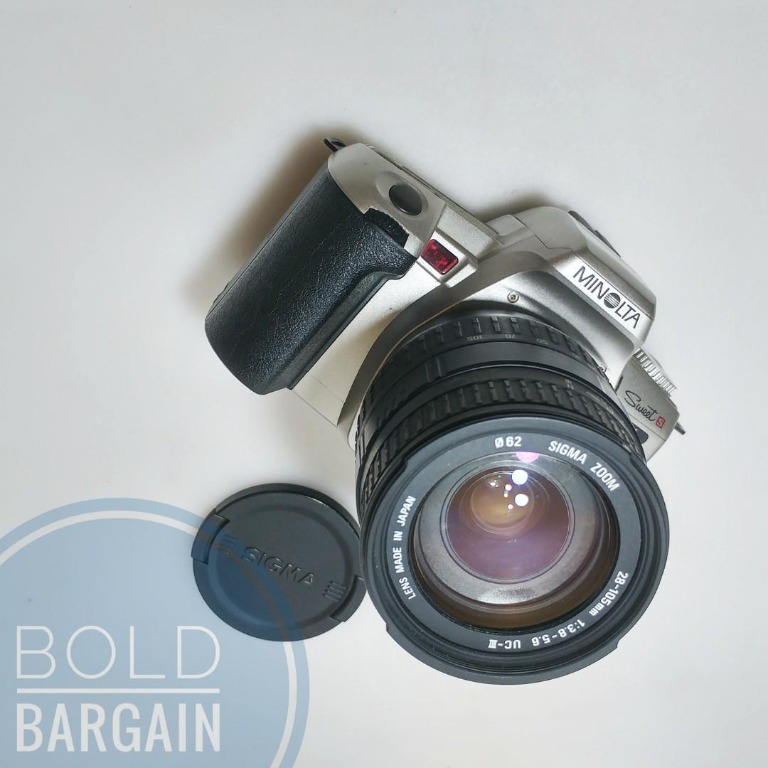 MINOLTA Sweet S Alpha Automatic SLR 35mm Film Camera Body, Photography ...