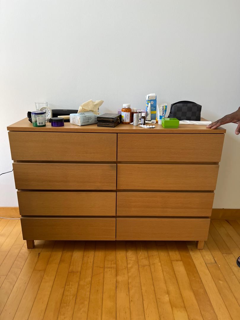 Muji chest of drawers, Furniture & Home Living, Furniture, Shelves ...