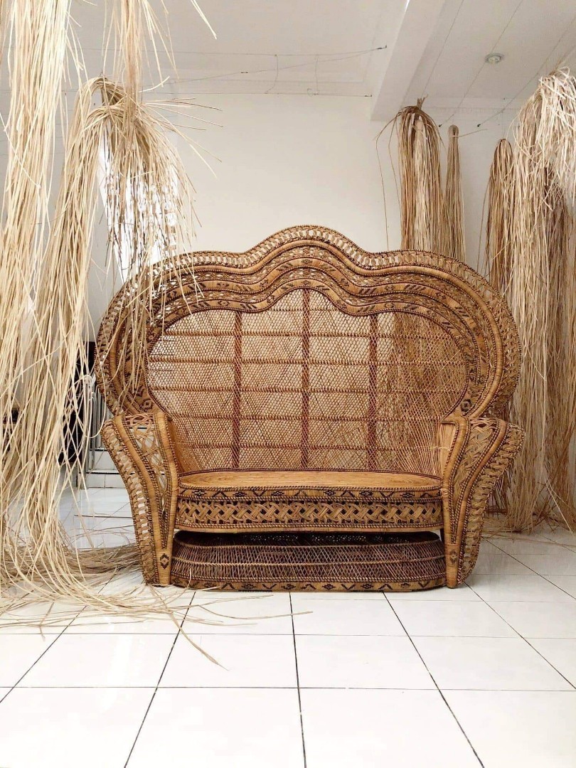 Native Peacock Chair Boho Chair Peacock Couple Chair, Furniture & Home ...