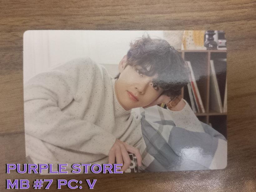 [ON HAND] BTS MERCH BOX 7 PHOTOCARD V TAEHYUNG, Hobbies & Toys ...