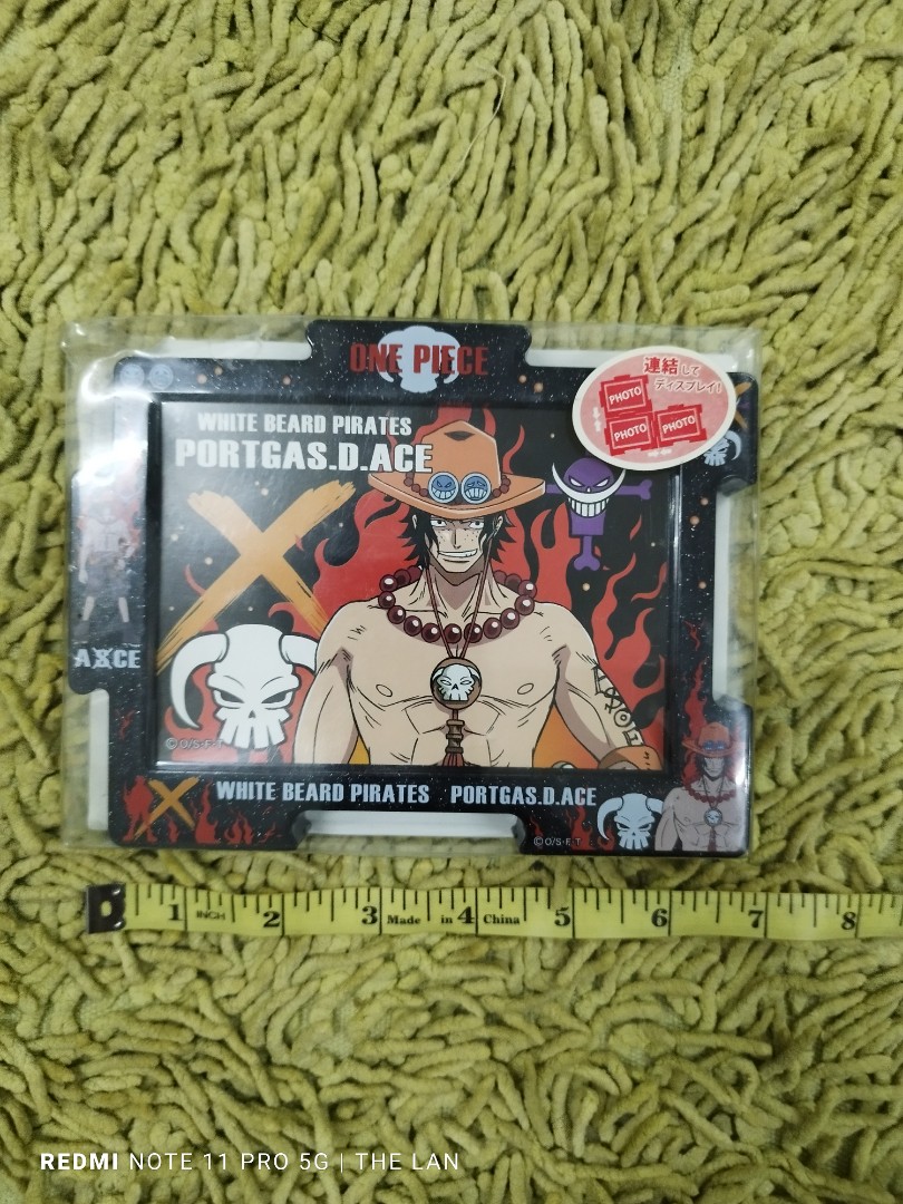 One Piece Photo Frame Portgas D Ace, Hobbies & Toys, Collectibles ...