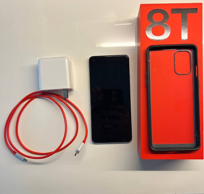 OnePlus 8T, 256GB Internal Storage, 12GB RAM, Lunar Silver, Mobile ...