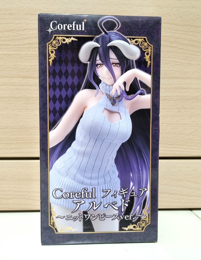 Overlord IV Albedo Coreful Knit Dress version figure/figurine, Hobbies ...