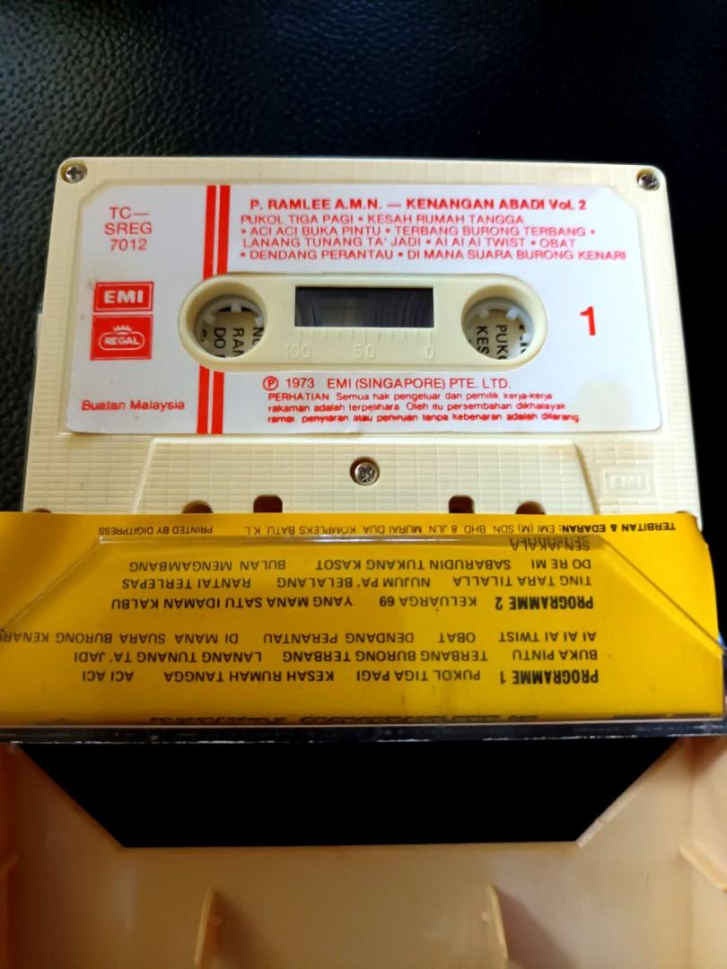 P. RAMLEE Cassette -Kenangan Abadi P. Ramlee A.M.N., Hobbies & Toys, Music & Media, CDs & DVDs ...