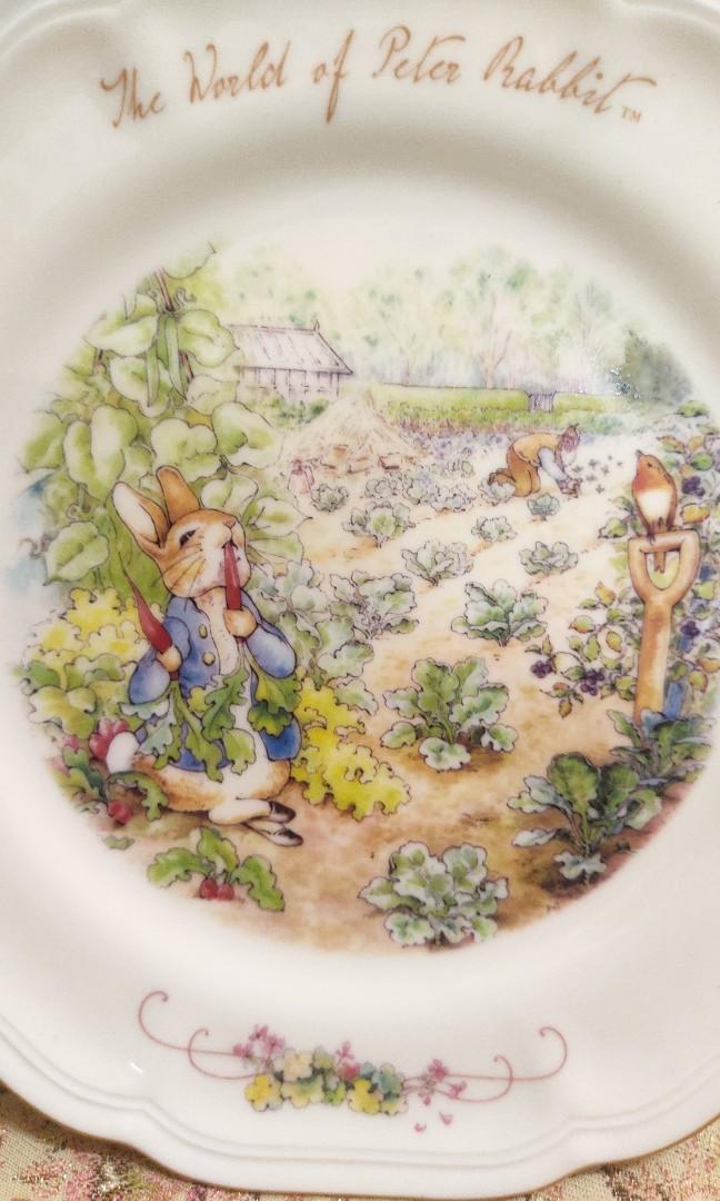 Peter Rabbit Display Plate, Furniture & Home Living, Kitchenware ...
