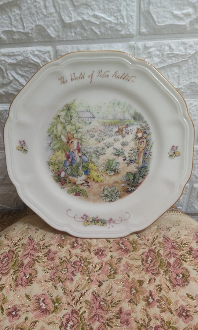 Peter Rabbit Display Plate, Furniture & Home Living, Kitchenware ...