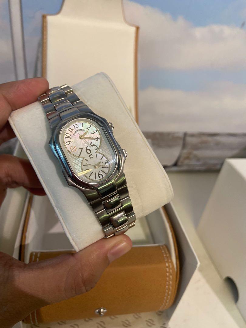 PHILIP STEIN Signature Small 1-MOPGR Ladies' Watch, Luxury, Watches on ...