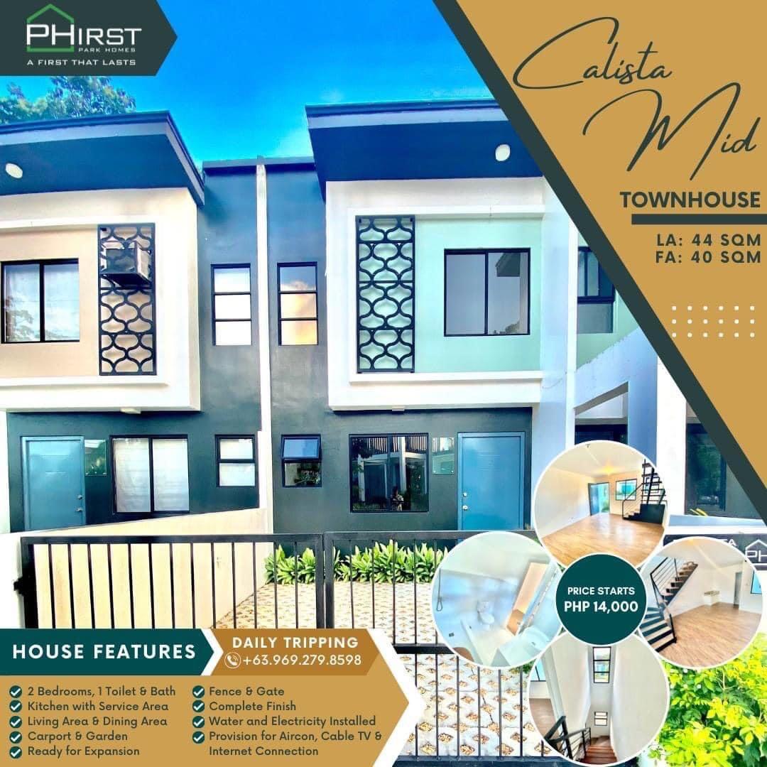 Phirst Park homes calista Mid, Property, For Sale, House & Lot on Carousell