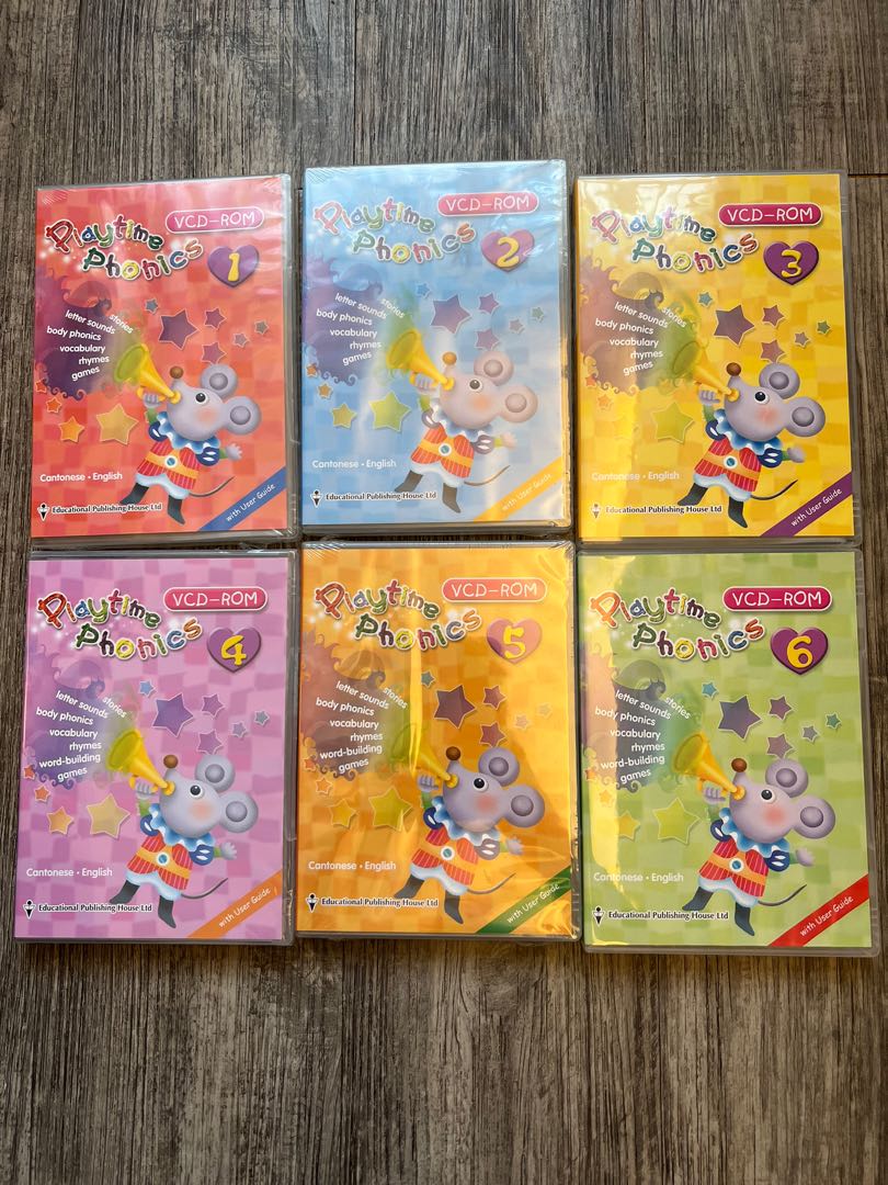 Phonics vcd, 興趣及遊戲, 音樂樂器 & 配件, 音樂與媒體 - CD 及 DVD - Carousell