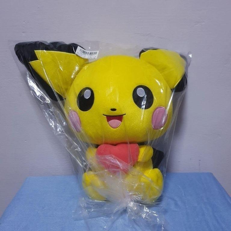 Pichu Heart Pokemon Pikachu Plush, Hobbies & Toys, Toys & Games on ...