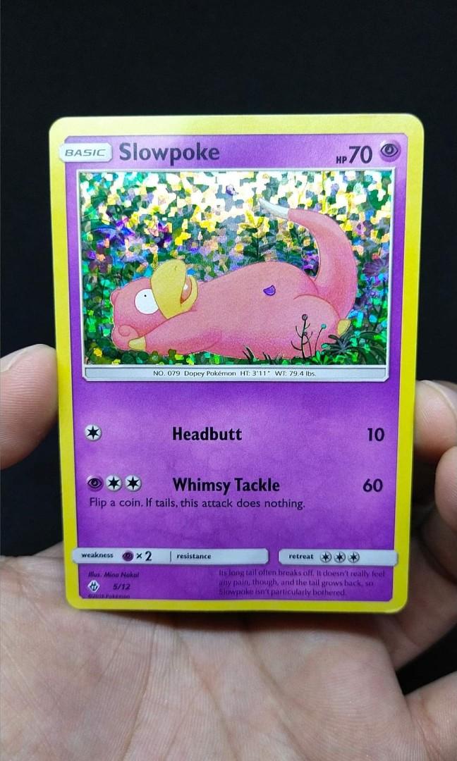 Pokemon Card - SLOWPOKE #5 - HOLO (McDONALD'S COLLECTION) YEAR 2018 ...