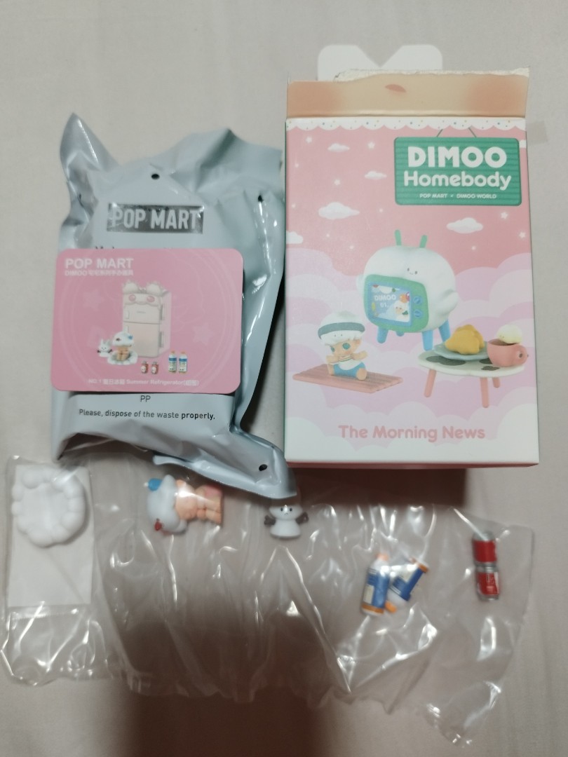 Popmart Dimoo Homebody - Summer Refrigerator, Hobbies & Toys, Toys ...