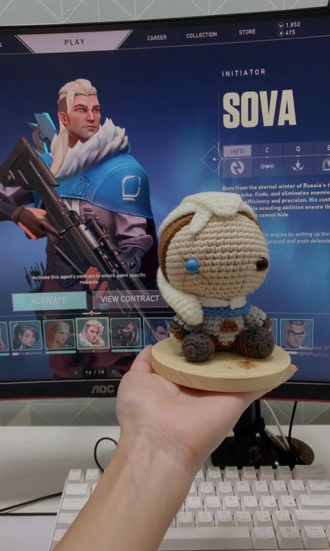 [Pre-Order] Valorant Amigurumi Crochet , Hobbies & Toys, Stationery ...