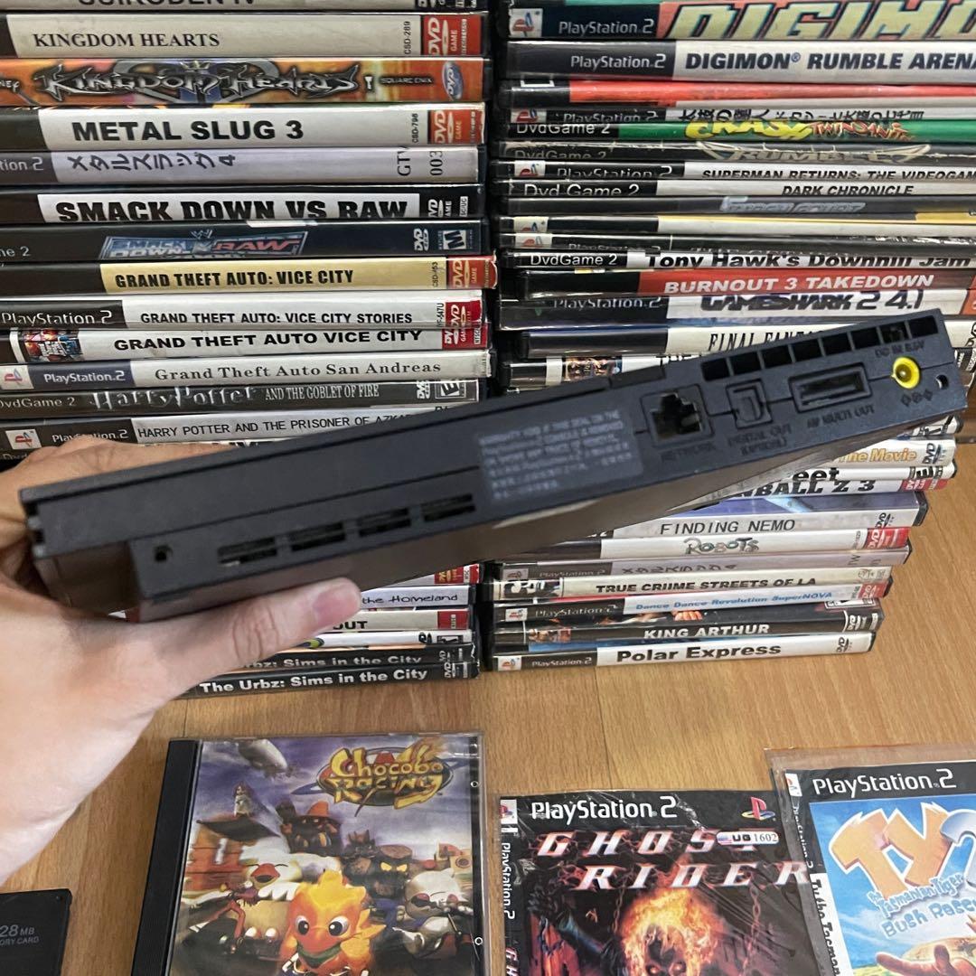100+ CD ps1 ps2 playstation games + ps2 slim SALE, Video Gaming, Video ...