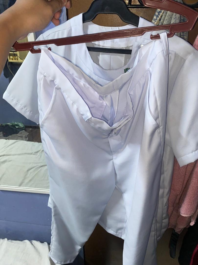 Psych White Uniform, Men's Fashion, Activewear on Carousell