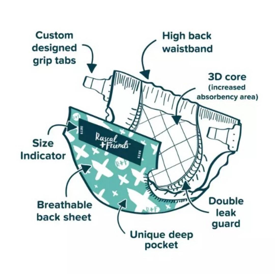 Rascal and friends diapers, Babies & Kids, Babies & Kids Fashion on ...
