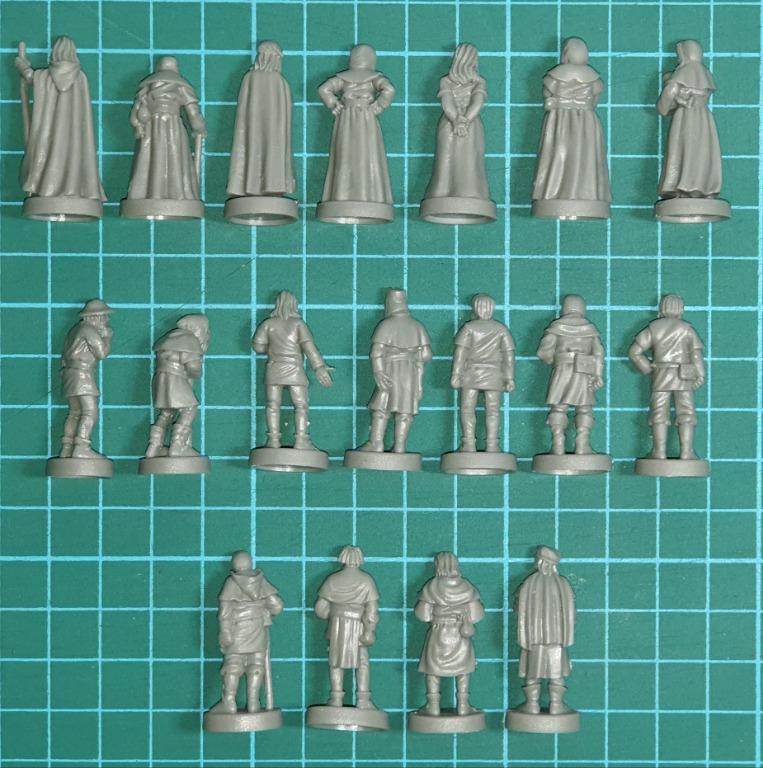 Reaper Bones 5 - Townfolks / NPCs Miniatures for Dungeon & Dragons ...