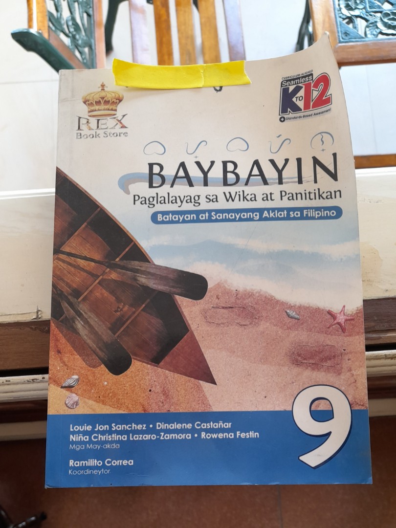 REX Baybayin Filipino Book for Grade 9, Hobbies & Toys, Books ...