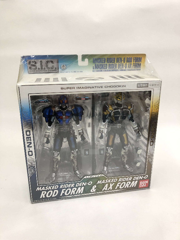 SIC Masked Rider Den-O ROD Form & AX Form, 興趣及遊戲, 玩具 & 遊戲類 - Carousell