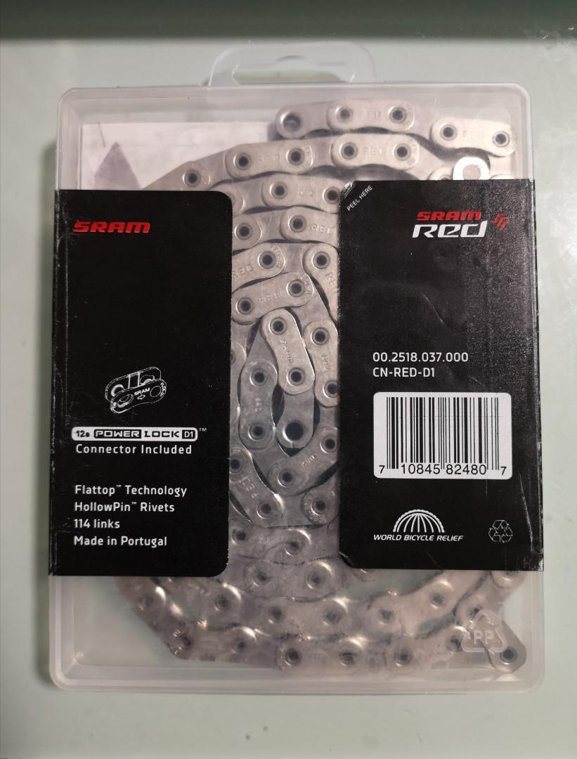 SRAM Red Chain 12 Speed, Sports Equipment, Bicycles & Parts, Parts ...