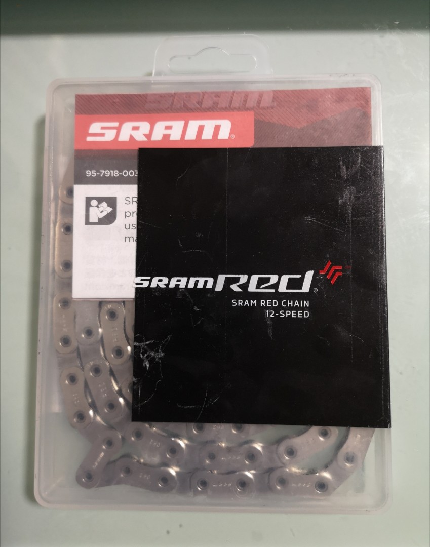 SRAM Red Chain 12 Speed, Sports Equipment, Bicycles & Parts, Parts ...