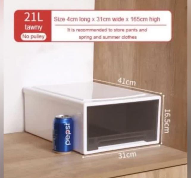 Storage Box Muji Style - White, Furniture & Home Living, Home ...