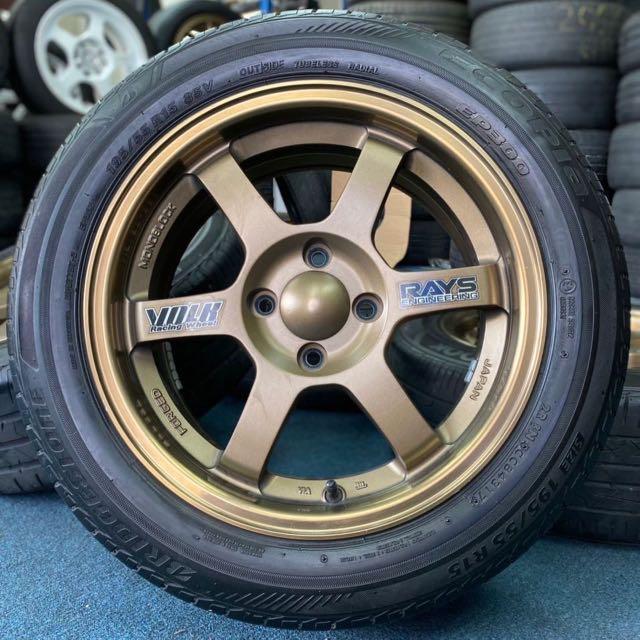 TE37 15 INCH, Auto Accessories on Carousell