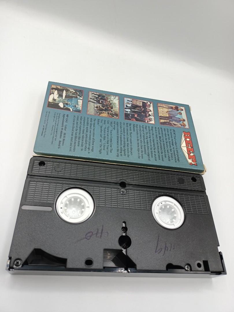 The BEATLES HELP / In VHS Hi - Fi Stereo / US Made / Used, Hobbies ...