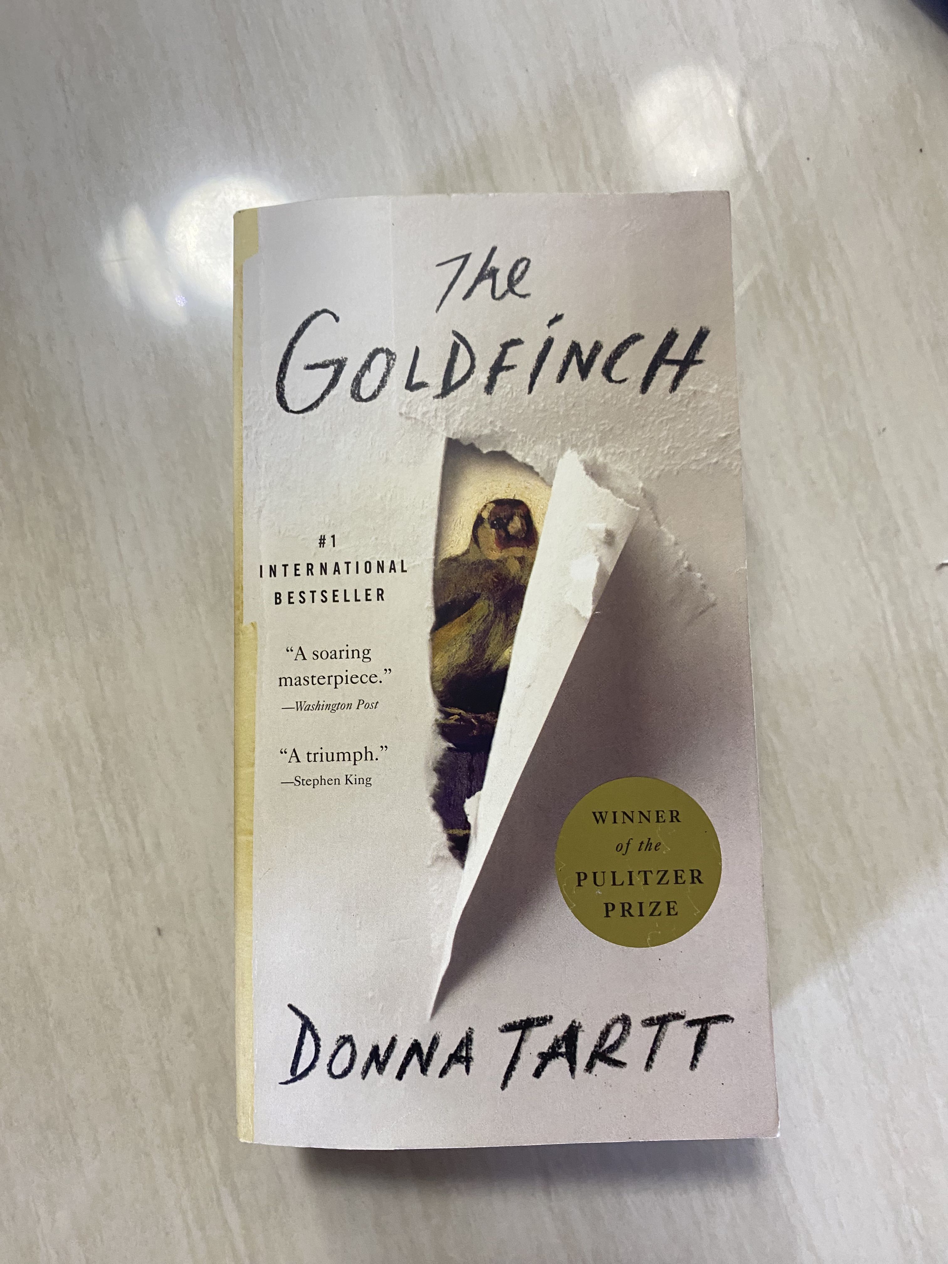 The Goldfinch, Hobbies & Toys, Books & Magazines, Fiction & Non-Fiction ...