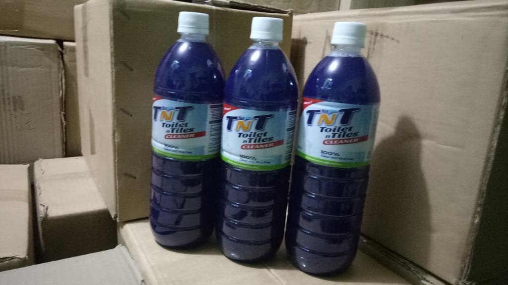 Toilet and Tile Cleaner TNT 1L, Furniture & Home Living, Cleaning ...