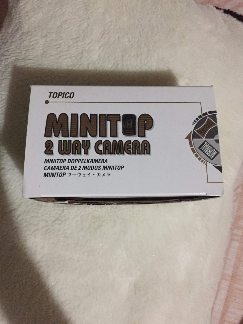 Topico Minitop reusable film camera, Photography, Cameras on Carousell