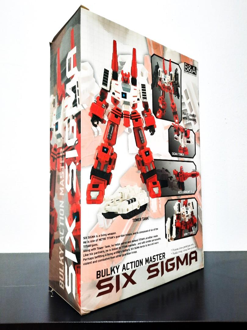 Transformers Six Sigma Upgrade Kits for Generations Metroplex (Japanese ...