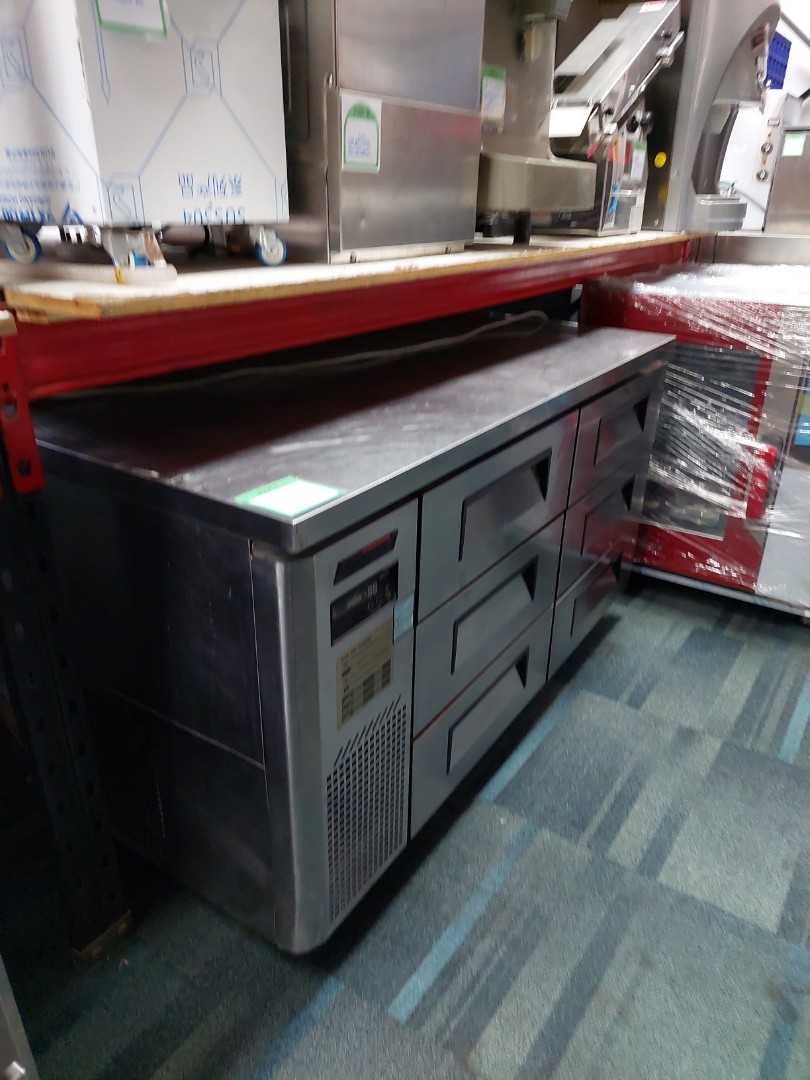 Turbo Air , 6 drawer Chiller, 1500mm x 700mm x 850mmh, TV & Home ...