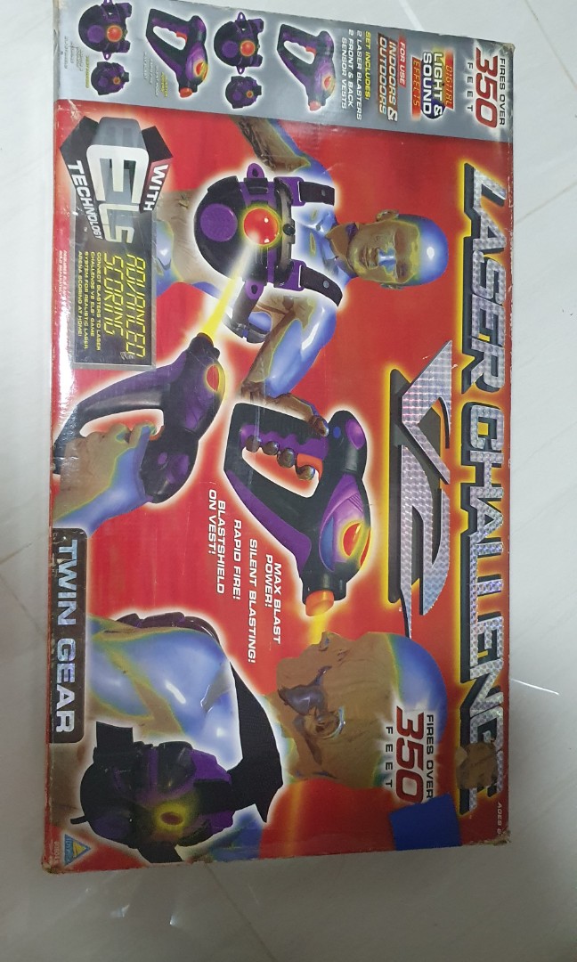 Vintage LASER challenge V2 set., Hobbies & Toys, Toys & Games on Carousell