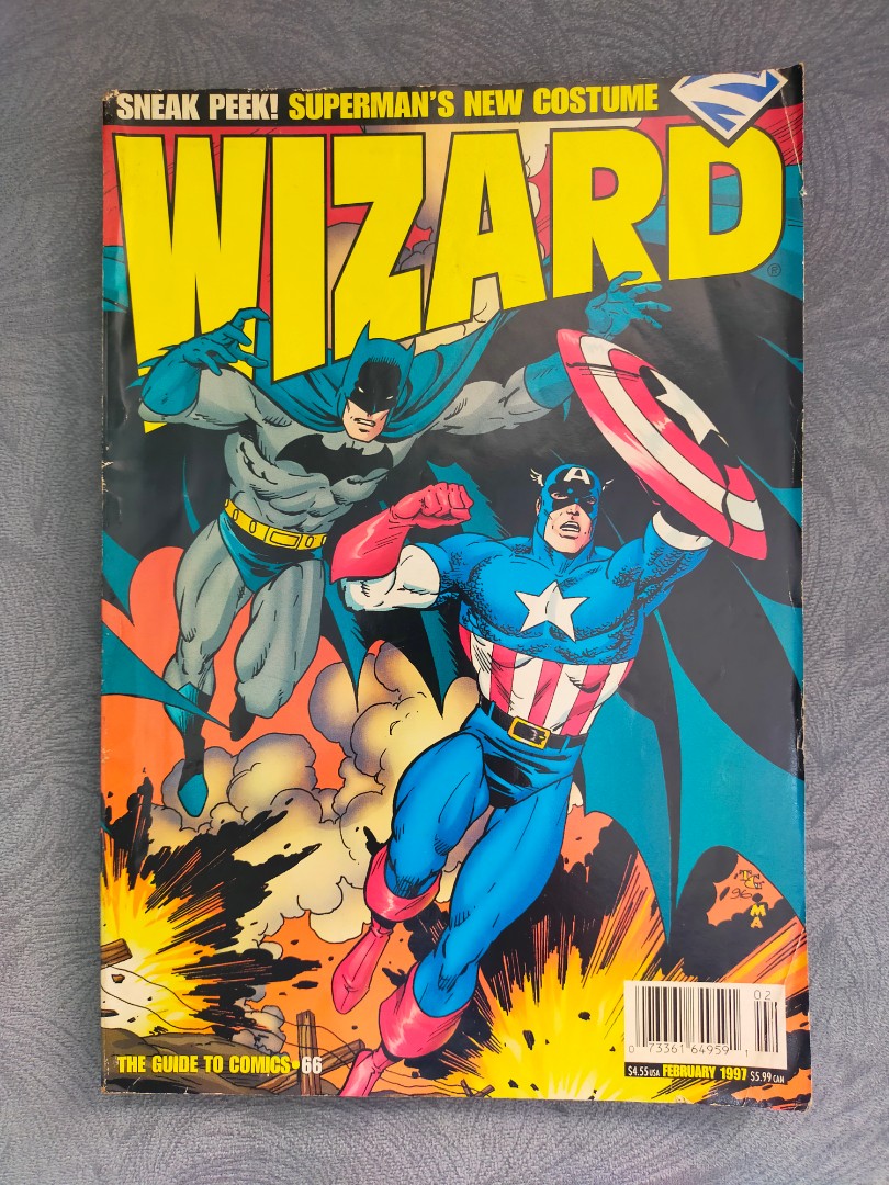 Wizard The Guide To Comics #66, Hobbies & Toys, Books & Magazines ...