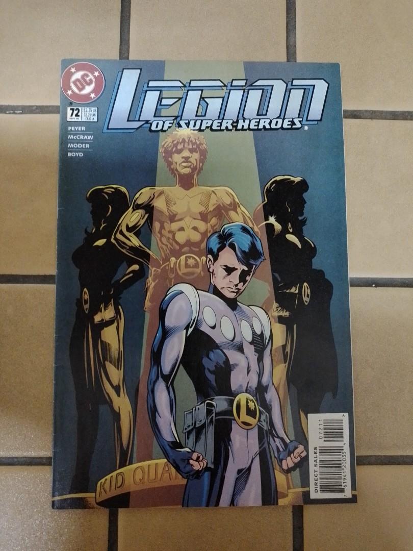 1st app Zaxton Regulus - Antagonist ( Legion Of Super-Heroes #72 ) Alan ...