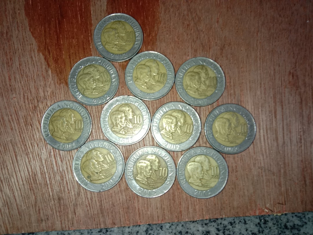 2002 10piso BSP coins series, Hobbies & Toys, Memorabilia ...