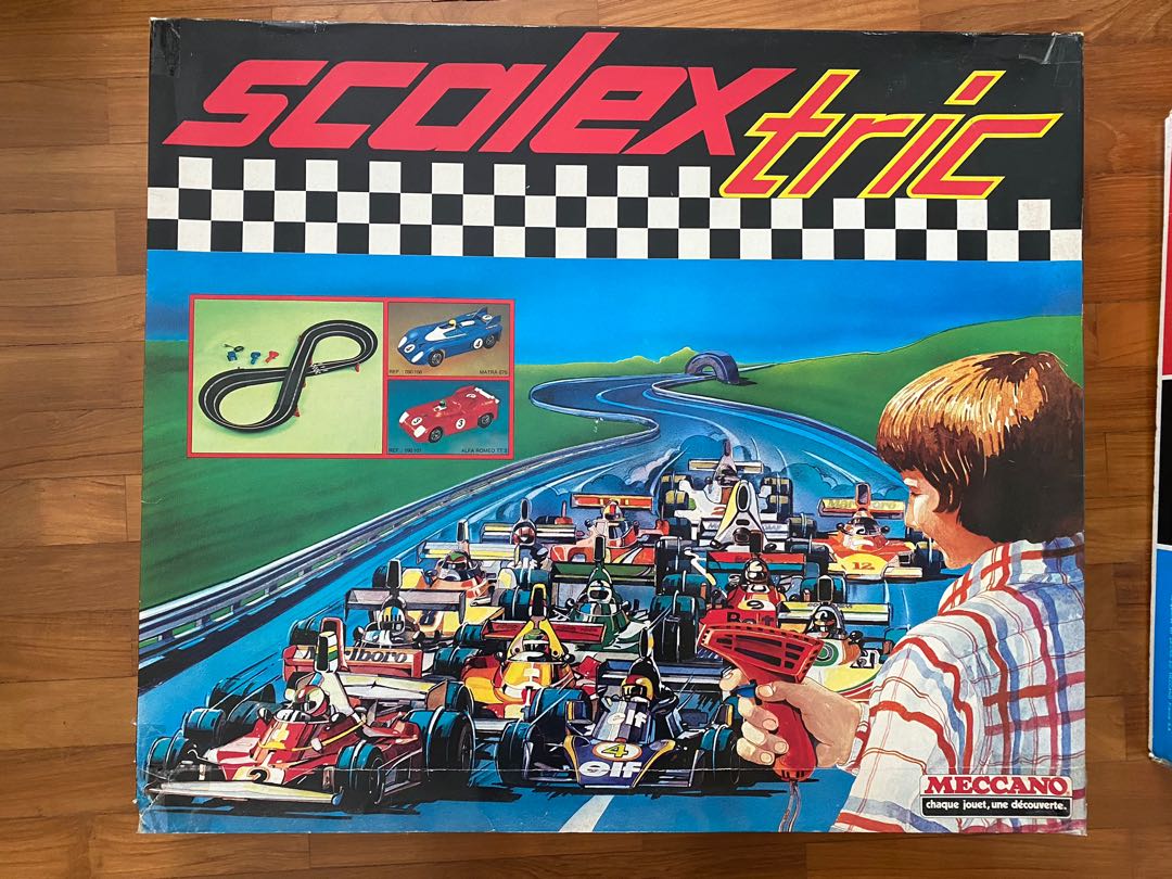 2 Vintage Scalextric racecar sets from Mecanno, Hobbies & Toys ...