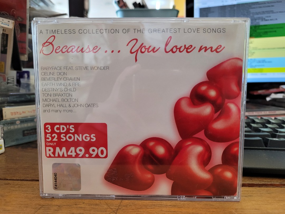 (3CD) A Timeless Collection of The Greatest Love Songs, Hobbies & Toys ...